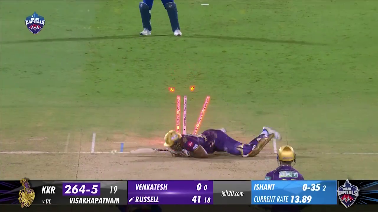 WATCH : Ishant Sharma demolishes stumps with corker sending Russell ...